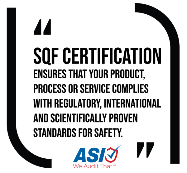 Safe Quality Food (SQF) Certification | SQF Audit | SQF Certification