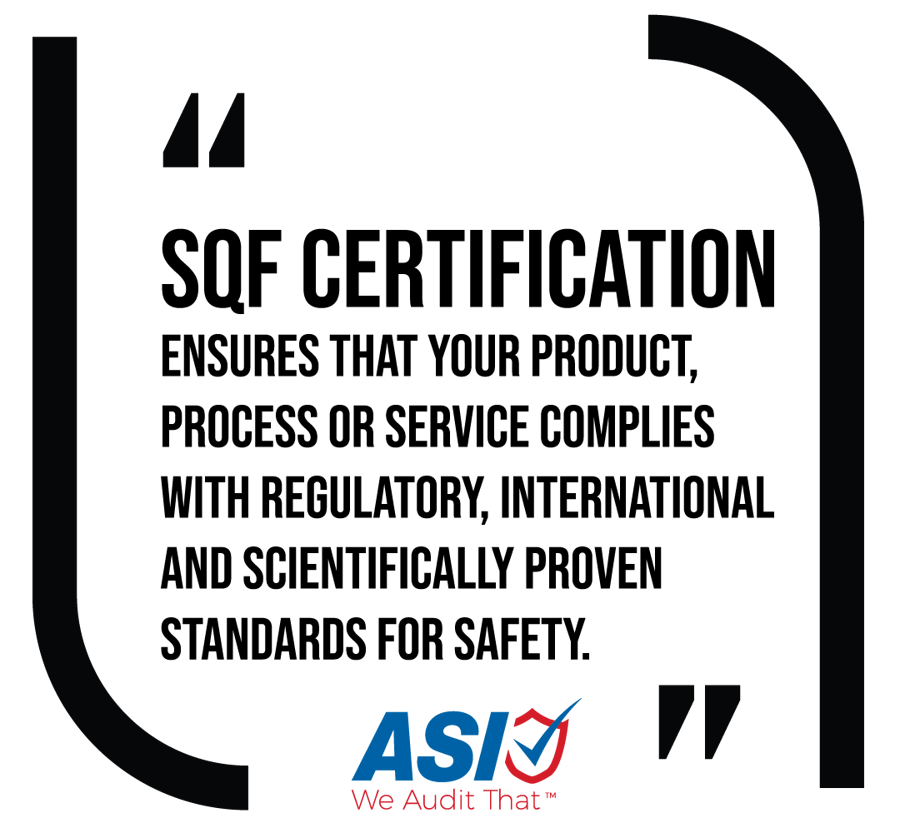 Safe Quality Food (SQF) Certification | SQF Audit | SQF Certification